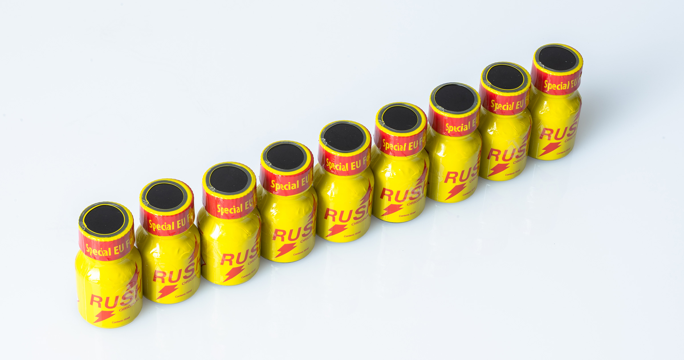 Buy the famous Rush Poppers brand, always fresh & in stock